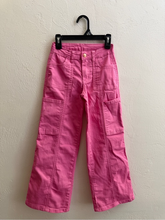 Bottoms | Girls Pink Cargo Wideleg Pants | Poshmark